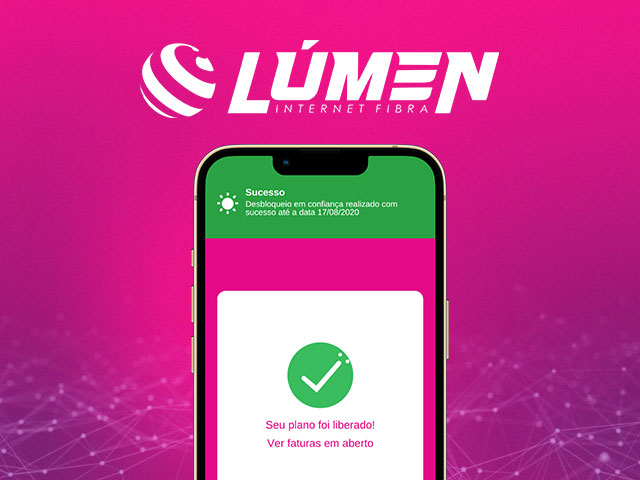 Aplicativo - Lumen Fibra
